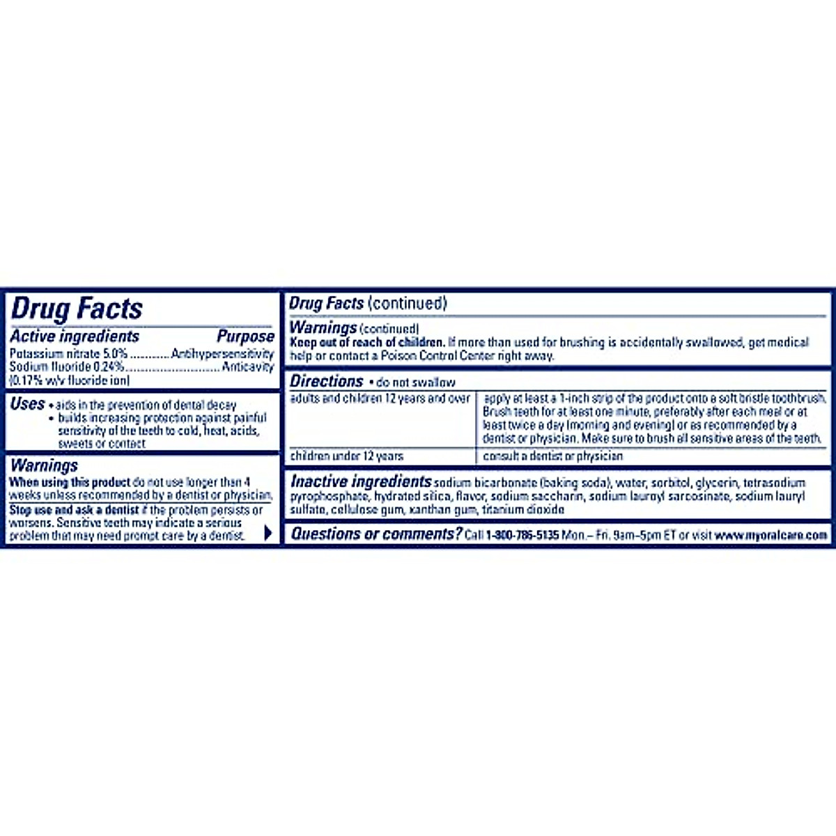 Arm & Hammer Sensitive Toothpaste, Refreshing Mint, Relieves Sensitivity, 4.5 Ounce (Pack of 12)