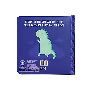 Manhattan Toy Sleepy Not Sleepy - A Tiny Dino's Bedtime Adventure Baby Board Book, Ages 6 Months and up