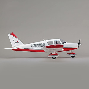 E-flite RC Airplane Cherokee 1.3m BNF Basic Transmitter Battery and Charger Not Included with AS3X and Safe Select EFL54500