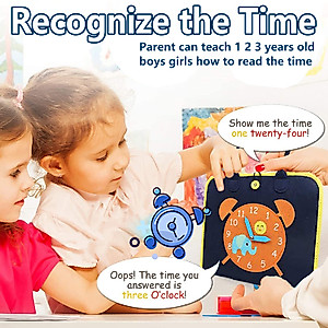 Nikengift Toddler Toys for 3 4 Year Old Girls Boys, Busy Board Sensory Toys for Toddlers Age 3-4, Montessori Toys for 3 4 Years Old, Preschool Learning Toys Autism Toys for Develop Basic Skills