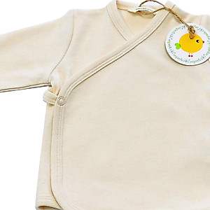 GOTS Certified 100% Organic 5 Piece Basic Essentials Layette Set for Newborn Baby Boys and Girls White