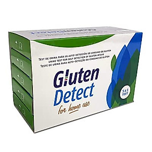 Gluten Detect at-Home 5 Pack Urine Test to Monitor Past Gluten Exposure in The Gluten Free Diet to Prevent Future Gluten Related Symptoms