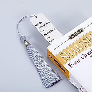 Inspirational Teacher Bookmark Gifts for Women Men Stocking Stuffer Gifts for Coworkers Thank You Employee Appreciation Gifts for Coworker Boss Farewell Going Away Gift for Boss Day Christmas Gifts