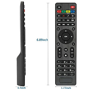 Amiroko Remote Control Replacement Compatible with MAG Series Box Mag250 Mag254 Mag255 Mag256 Mag275 Mag322 Mag349 Mag410 Mag520, etc MAG IPTV Set-Top Box