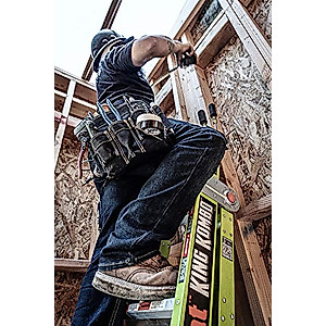 Little Giant Ladders, King Kombo, Professional, 4 ft. A Frame, 7 Ft. Extension, Fiberglass, Type 1AA, 375 lbs weight rating, (13470-001)