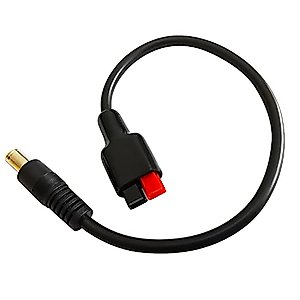 Faoyliye 16AWG Wire 45A Connector to DC 8mm Adapter Cable,for Solar Panel Goal Zero Yeti, 45A Connector Compatible with Anderson Powerpole - 1ft/30cm