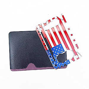 Multi-Purpose Survival Smart Tool - 46 in 1 Credit Card Size Pocket Tool Wallet
