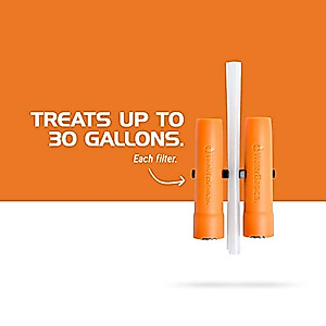 WaterBasics Emergency Straw Filter 2pk. (BLU-I-30)