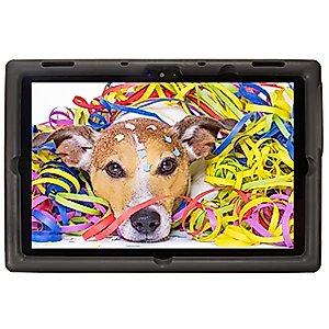 BobjGear Bobj Rugged Tablet Case for Lenovo Duet 10.1 Chromebook CT-X636F Kid Friendly (Bold Black)