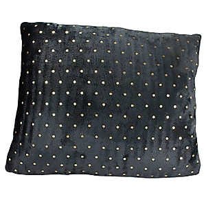 Urban Lifestyle Gold Foil Jumbo Pillow, Black