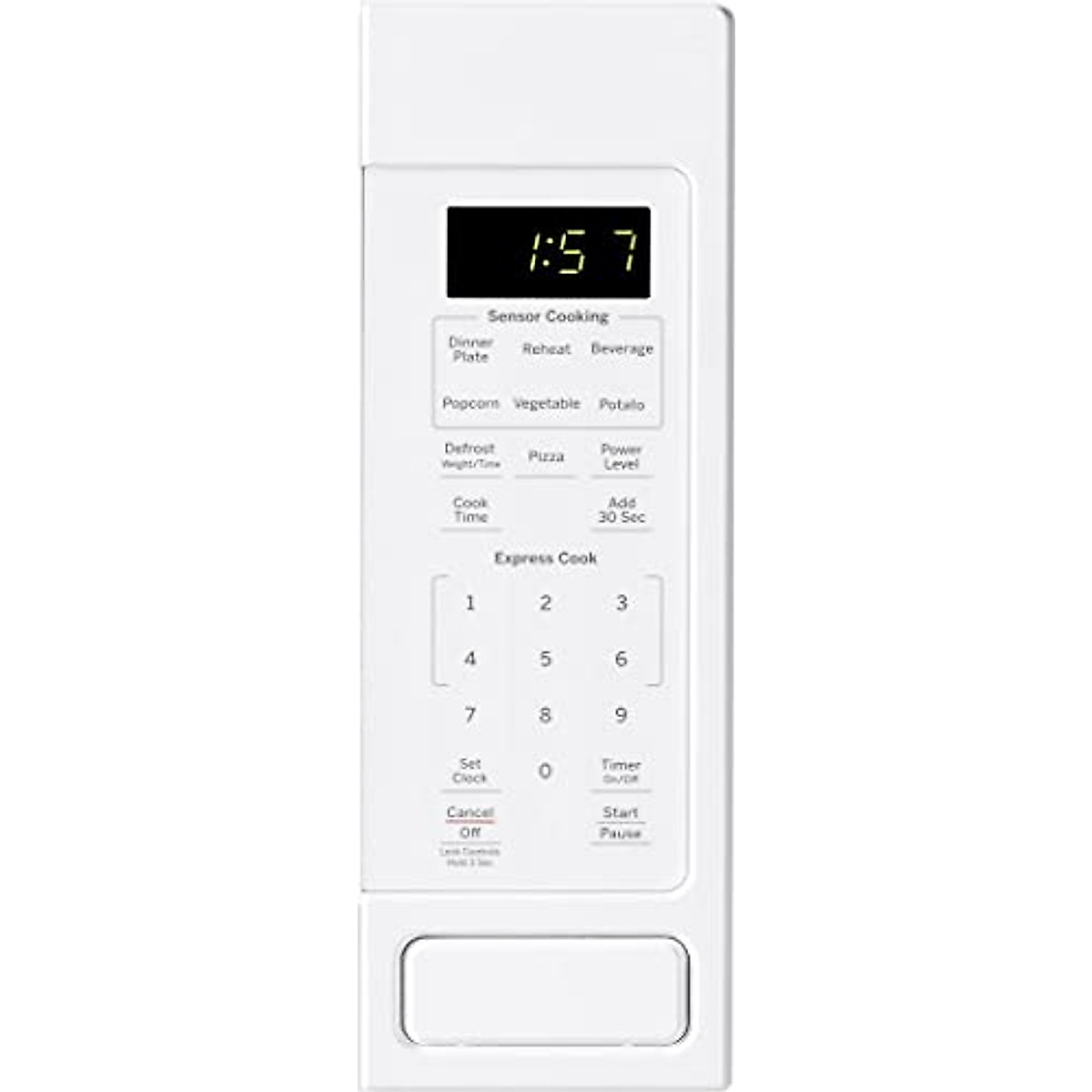 GE JES1657DMWW Microwave Oven