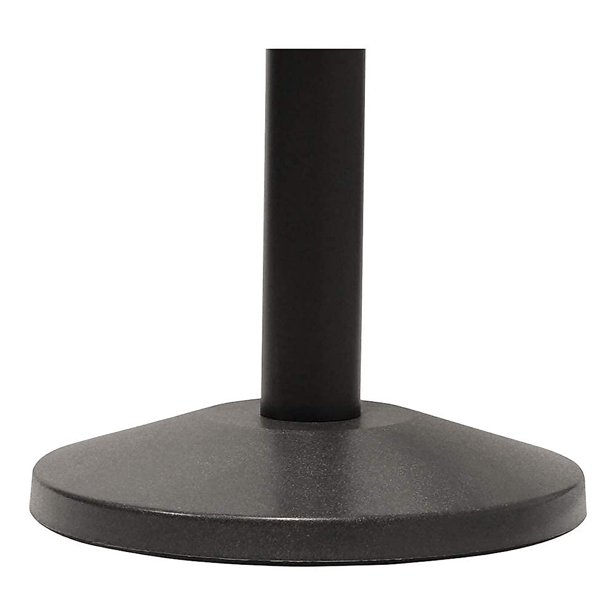 Crowd Control Warehouse CCW Series RBB-100 - Set of 2 Stanchion Retractable Belt Barriers - 11 Foot Black Belt, Black Post - Easy Assembly