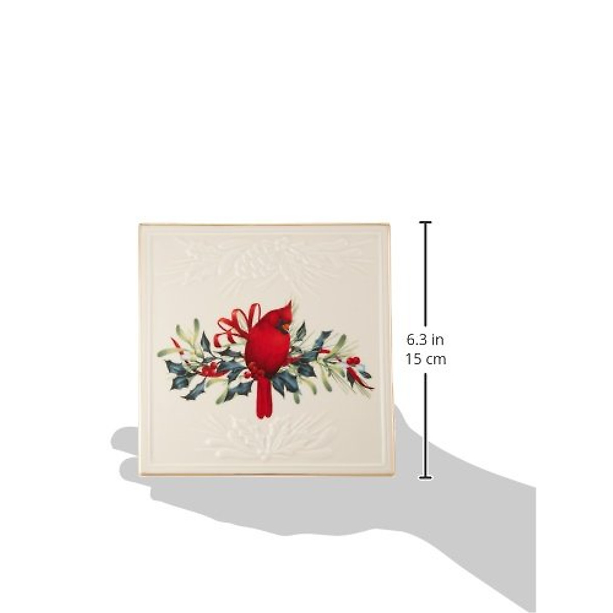 Lenox 870608 Winter Greetings Trivet