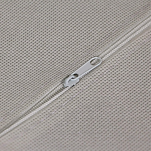 DIOMMELL Foldable Cloth Storage Box Closet Dresser Drawer Organizer Fabric Baskets Bins Containers Divider for Clothes Underwear Bras Socks Lingerie Clothing,Set of 9 Grey 090