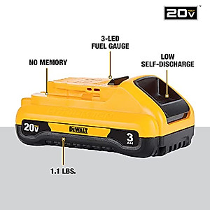 DEWALT DCB230 20V Max* Lithium Ion Battery Pack 3.0Ah