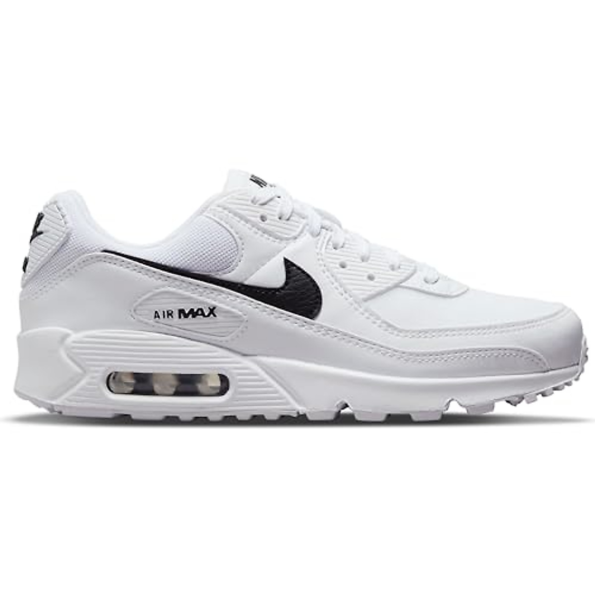 Nike Womens Air Max 90 WMNS White/White/Black DH8010-101 6
