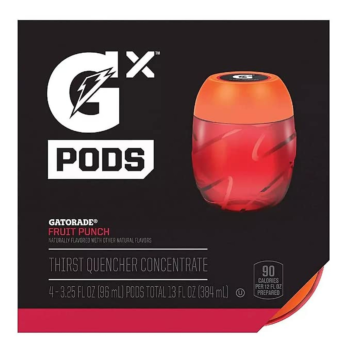 Gatorade Gx Hydration System, Non-Slip Gx Squeeze Bottles Or Gx Sports Drink Concentrate Pods Essentially for Southern Basics (4 Count) Fruit Punch