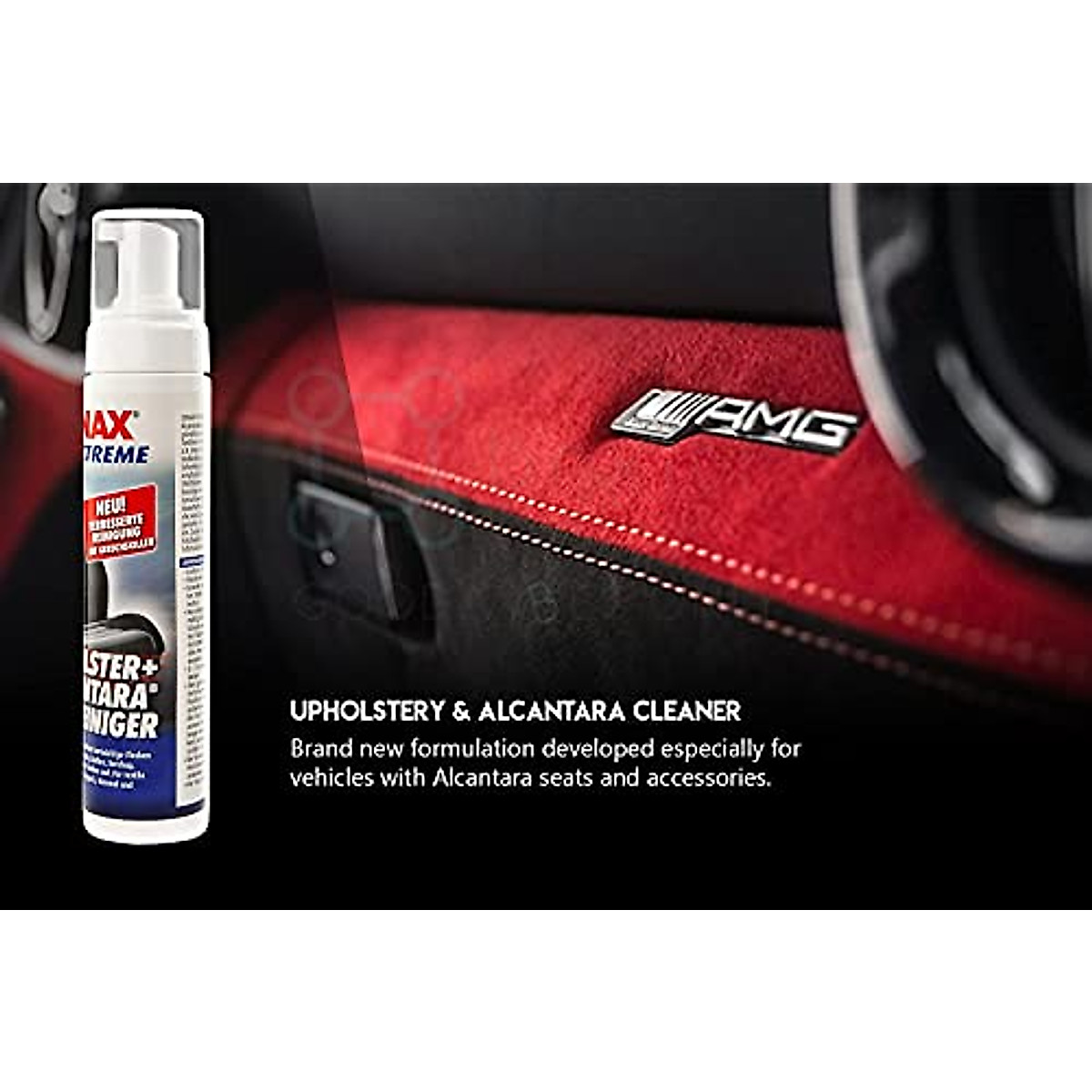 Sonax by Boxiti Upholstery & Alcantara Cleaner Comes with Hand Wipe 8.45 fl. Oz