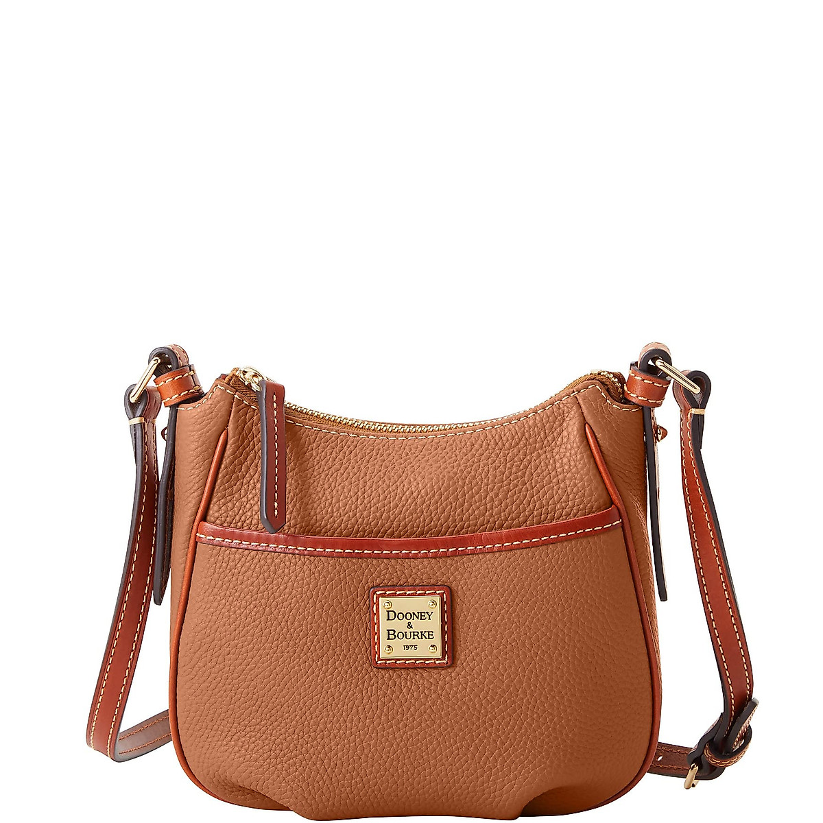 Dooney & Bourke Handbag, Pebble Grain Margo Crossbody - Caramel