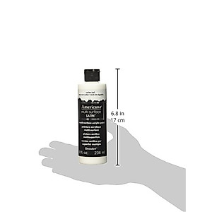 DecoArt Americana Multi-Surface Satin Acrylic Paint, 8-Ounce, Cotton Ball