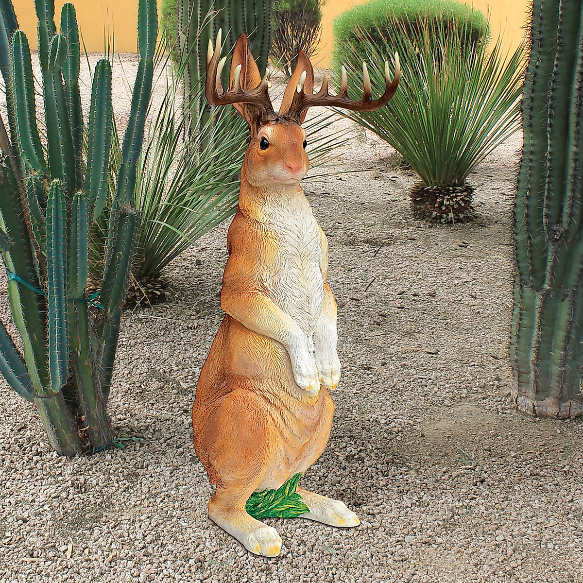 Design Toscano JQ7429 Death Valley Jake, The Jackalope Statue, full color