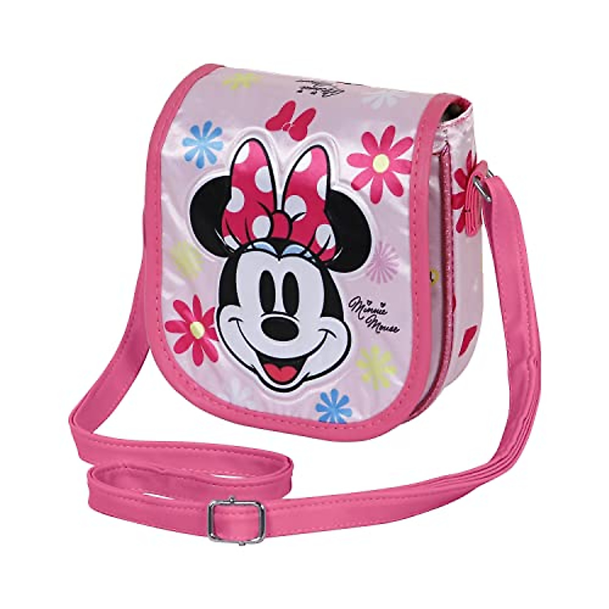 KARACTERMANIA Unisex Kid's Mini Muffin Shoulder Bag Floral, Pink