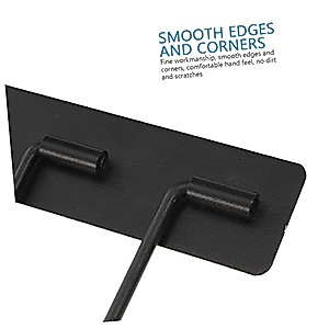 STOBAZA 4pcs Swivel Frame Wall Towel Rack Swivel Towel Rack Swing Hangers Wall Mounted Swivel Towel Rack Bathroom Swivel Towel Rails Towel Racks Bathroom Towel Rod Towel Rack Bathroom