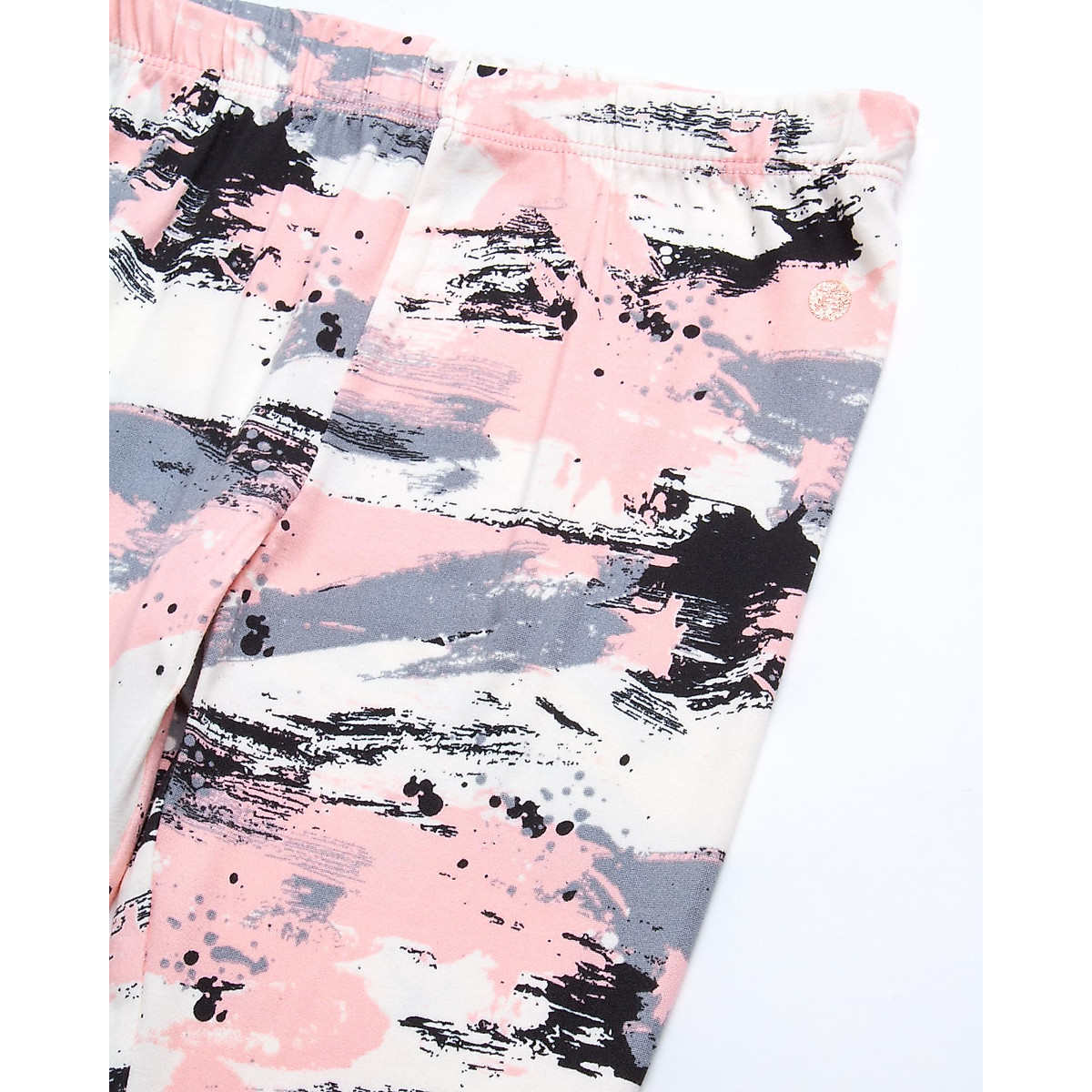 RBX Girls' Active Sweatsuit - 2 Piece Fleece Crop Pullover Hoodie Sweatshirt and Yoga Leggings - Clothing Set for Girls, 7-16, Size 7-8, Pale Rose