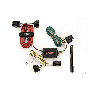 CURT 55451 Vehicle-Side Custom 4-Pin Trailer Wiring Harness, Fits Select Jeep Grand Cherokee