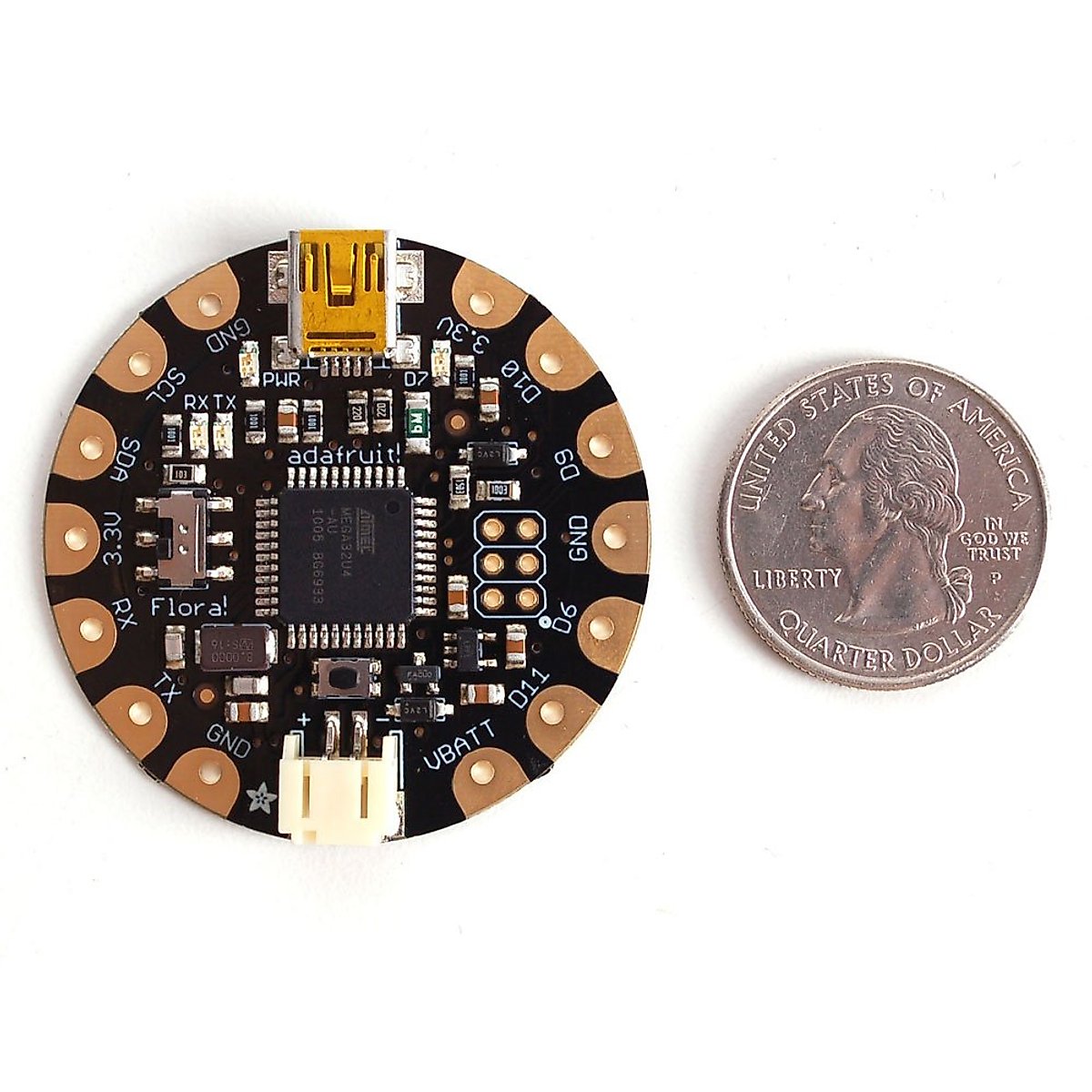 FLORA - Wearable Electronic Platform (Arduino-compatible)