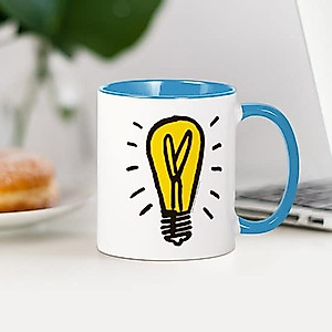 CafePress Monopoly Light Bulb Ceramic Coffee Mug, Tea Cup 11 oz