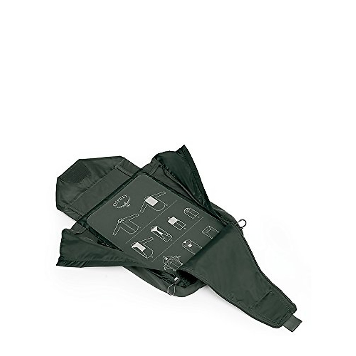 Osprey Packs Ultralight Garment Folder, Shadow Grey,One Size