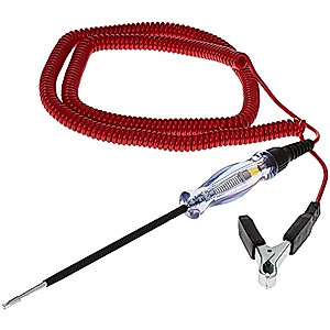 OTC 3642 Truck Electrical Circuit Tester - 12V-24V with 24 Foot Cord,Red