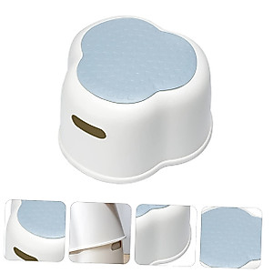 VILLFUL Non-Slip Stool Anti- Footstool Bathroom Footstool Office Footrest Stool Small Stool Stool Under Desk Footrest Stool for Kids Stackable Stool Step Stool Aldult Pp Child