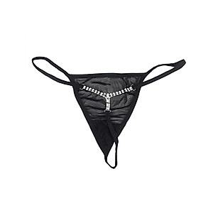 ohyeah Black Plus Size Lace Thong Underwear G String Thongs for Women Lace Cheeky Panties Micro Thong T-back Tangas 3 Pack 3XL-4XL