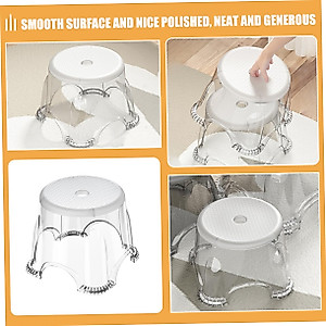 MERRYHAPY Bathroom Stool Footstool Ergonomic Stool Bench for Shower Toilet Stool Stools Shoes Changing Stool Shoe Changing Stool Thicken The Bench Pedal Step Stool Small Stool The Pet