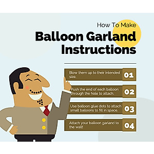 Boognt DIY Pink Yellow White Balloon Garland Kit Arch Kit 160PCS Balloons for Lemonade Girls First Birthday You are my Sunshine Kids Bee Day Sunflower Oh Baby Shower Bridal Shower Balloon Party Decor