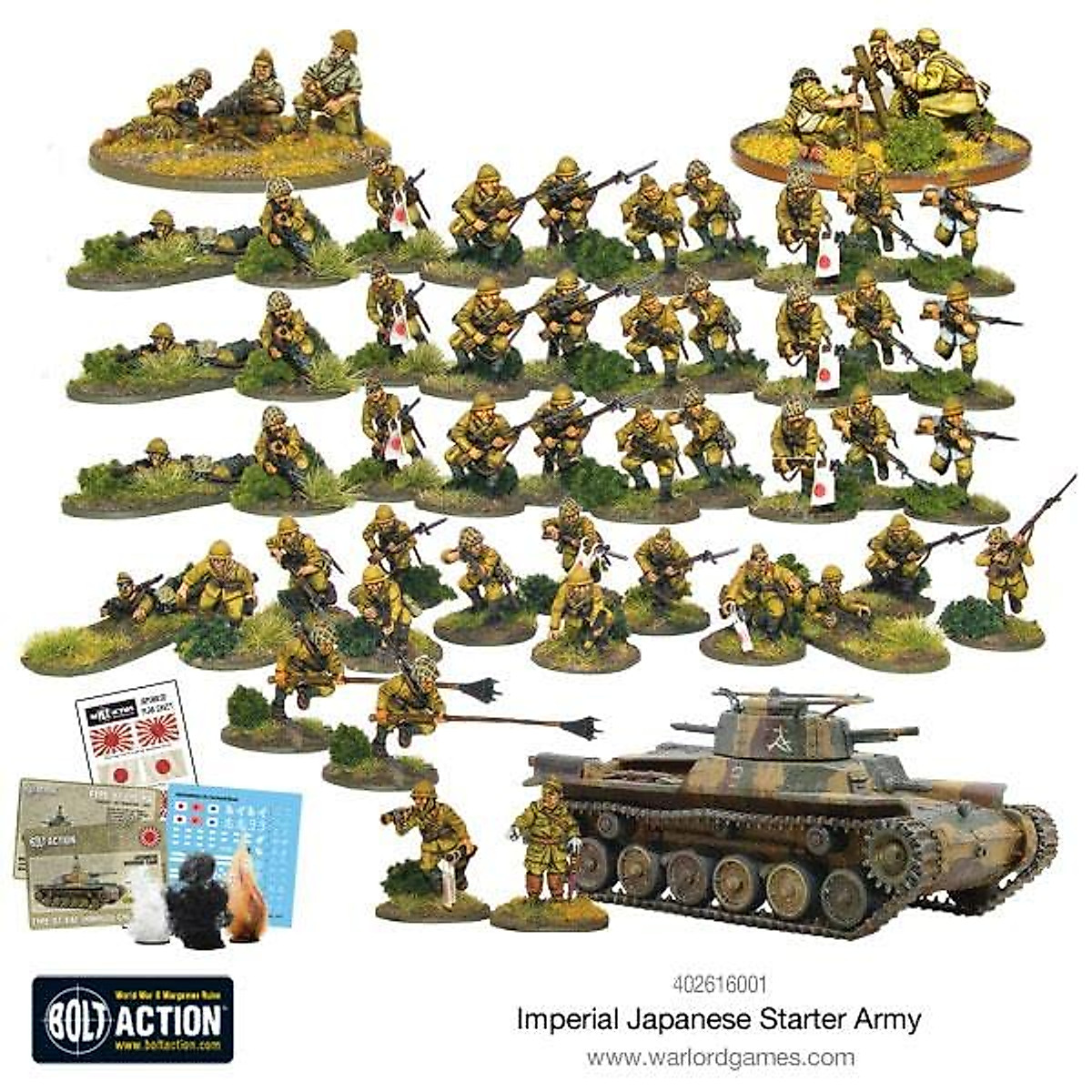Bolt Action Banzai! 1,000PT Imperial Japanese Army Starter Army, 28mm Wargaming Miniatures
