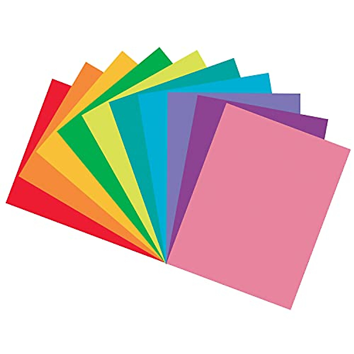 Tru-Ray Construction Paper, 10 Vibrant Colors, 9" x 12", 150 Sheets