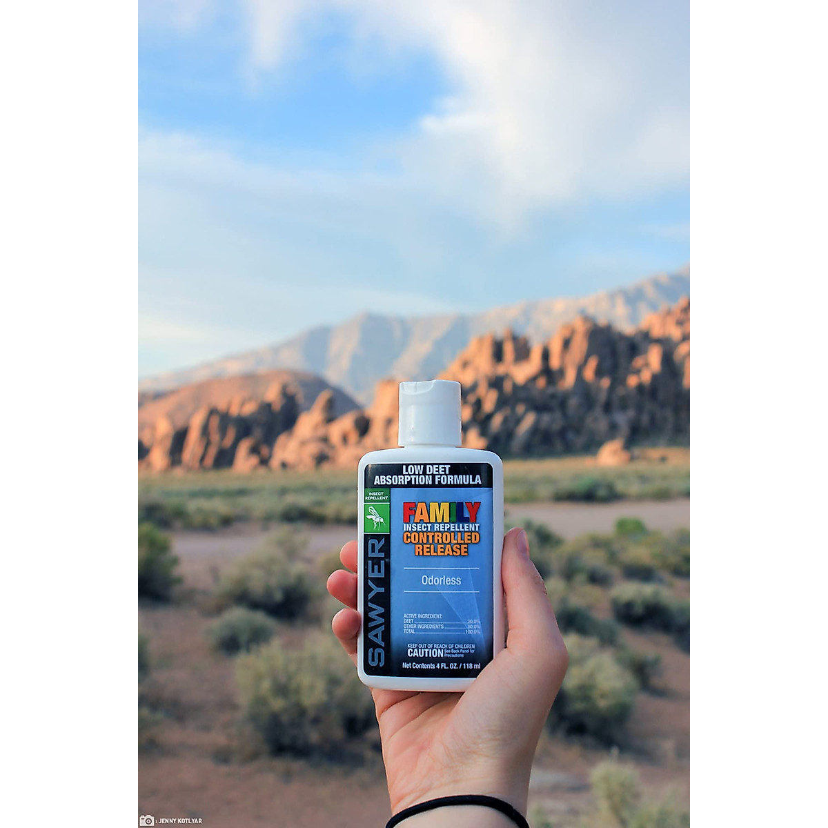 Sawyer Products 20% DEET Premium Family Insect Repellent Controlled Release , White, 4-Ounce