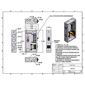 MidNite Solar MNDC250 Mini-DC Disconnect