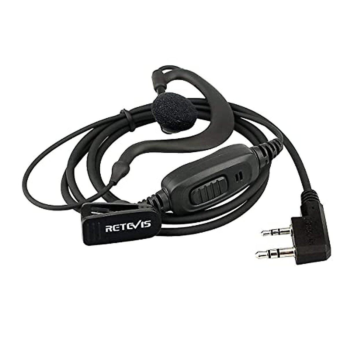 Retevis RT21 Adult Walkie Talkies(6 Pack) with Headsets (10 Pack), 2 Way Radio Hands Free with Six-Way Multi Gang Charger Long Range for Organization Business, C Shape Earhook Walkie Talkie Earpiece