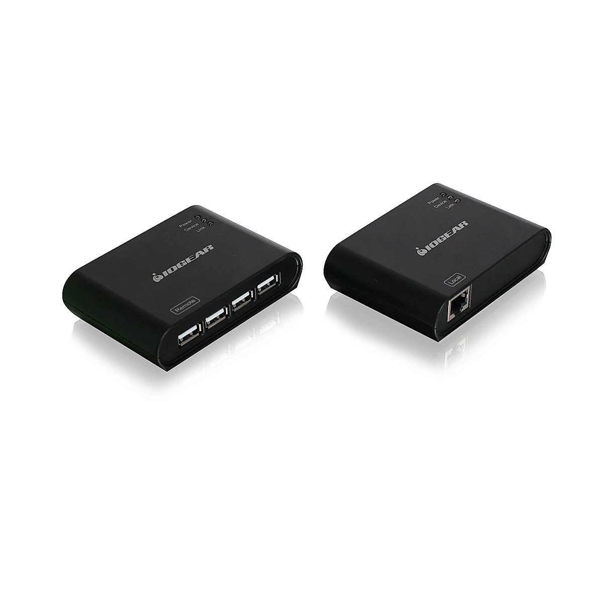 USB 2.0 4 Port USB Extender - Up To 165Ft - Cat5, Cat5e or Cat6 Ethernet - High Speed (480Mbps) - Plug-n-Play - TAA compliant - Windows - MacOS - GUCE64