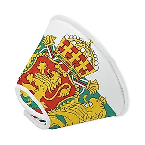 Bulgarian Badge Flag Soft Dog Cone Collars Protective Adjustable Cat Recovery Collar to Stop Licking S