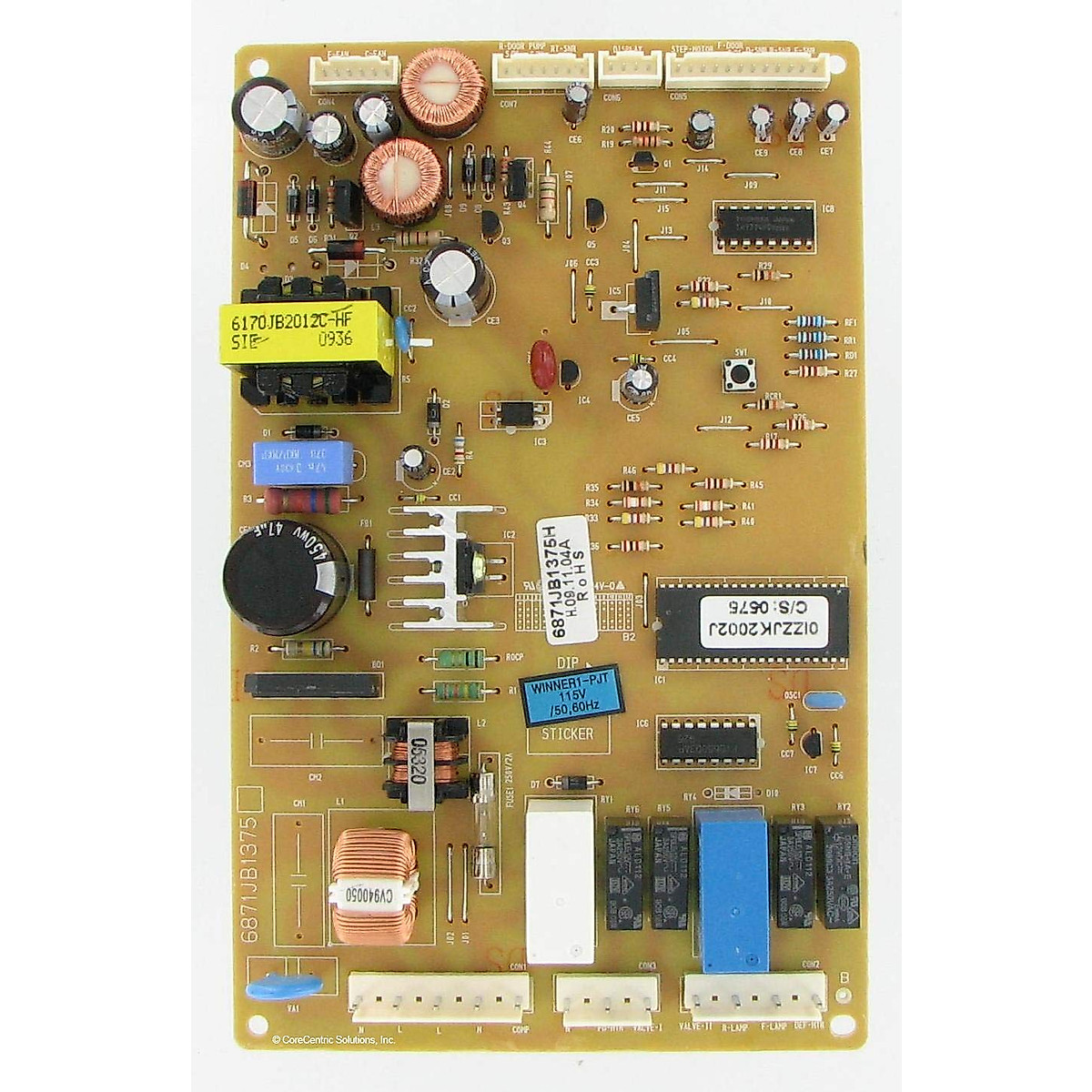 CoreCentric Remanufactured Refrigerator Control Board Replacement for LG 6871JB1375H