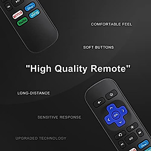 Remote Control Replacement for Roku 1. Roku 2(XD.HD.XS). Roku 3. Roku 4 and Roku Express. [NOT for Any Roku Stick or Roku TV]