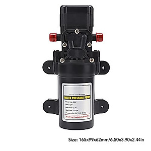 Water Pump, Diaphragm Water Pump Self Priming Lightweight Stable Performance Large Flow for Agriculture(RL 2202)