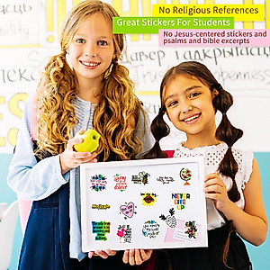 LIFEBE 250Pcs/Pack Inspirational Stickers for Water Bottles, Motivational Stickers for Teens, Students, Teachers, Employees, Vinyl Waterproof Durable Laptop Sticker Decals for Computer