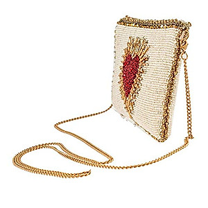 Mary Frances womens Heart Burst Crossbody Bag, Multi, no size US