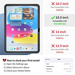 iCarez Anti-Glare Matte Screen Protector for iPad 10, 2-Pack Reduce Fingerprint Bubble Free with Hinge Installation (No Home Button iPad 10th Generation 10.9-inch 2022 released)